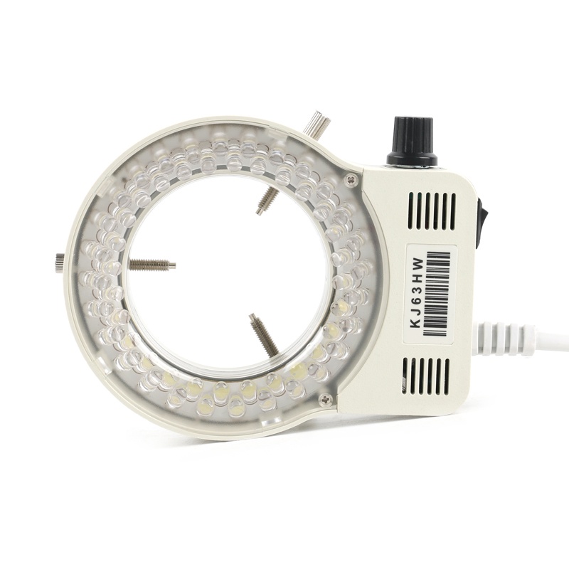 6500K 56 LED Ring Light Illuminator Lamp For Industry Video Stereo ...