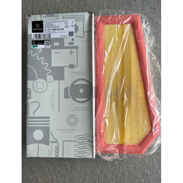 2710940304 MERCEDES BENZ W204 W207 W212 M271 CGI AIR FILTER | Shopee ...