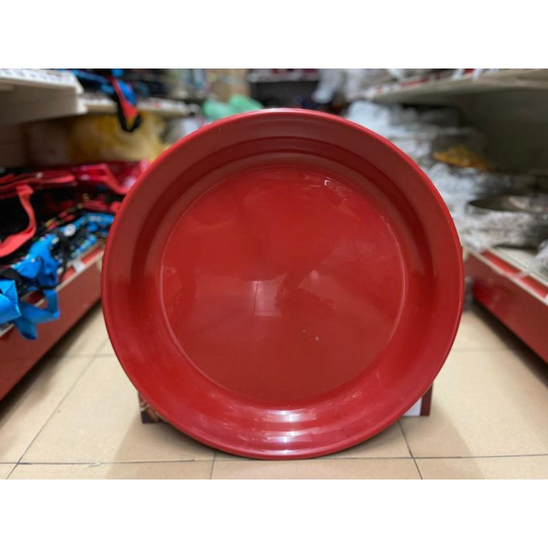 BETTERWARE Round Plastic Tray Plain 49cm Tebal Thick / Dulang Talam ...