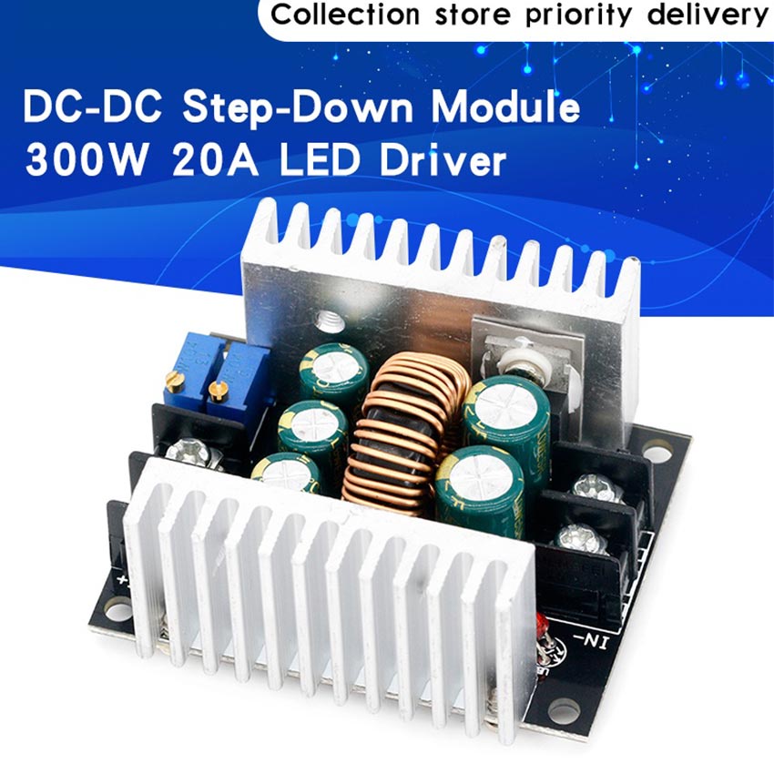 Step Down 300W 20A DC-DC Buck Converter Step Down Module Constant ...