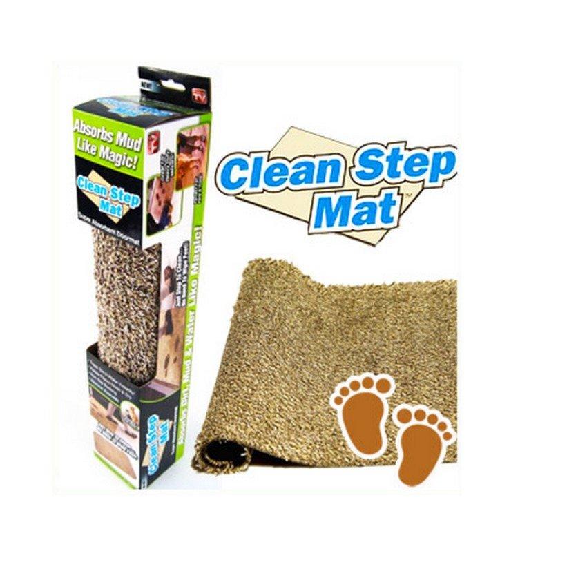 ASOTV® Anti Slip and Super Absorbent Clean Step Mat - Beige 1308 ...