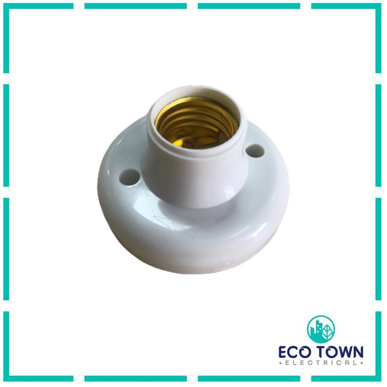 Batten Lamp Holder E27 ES for Screw Type Light Bulb with base | Shopee ...