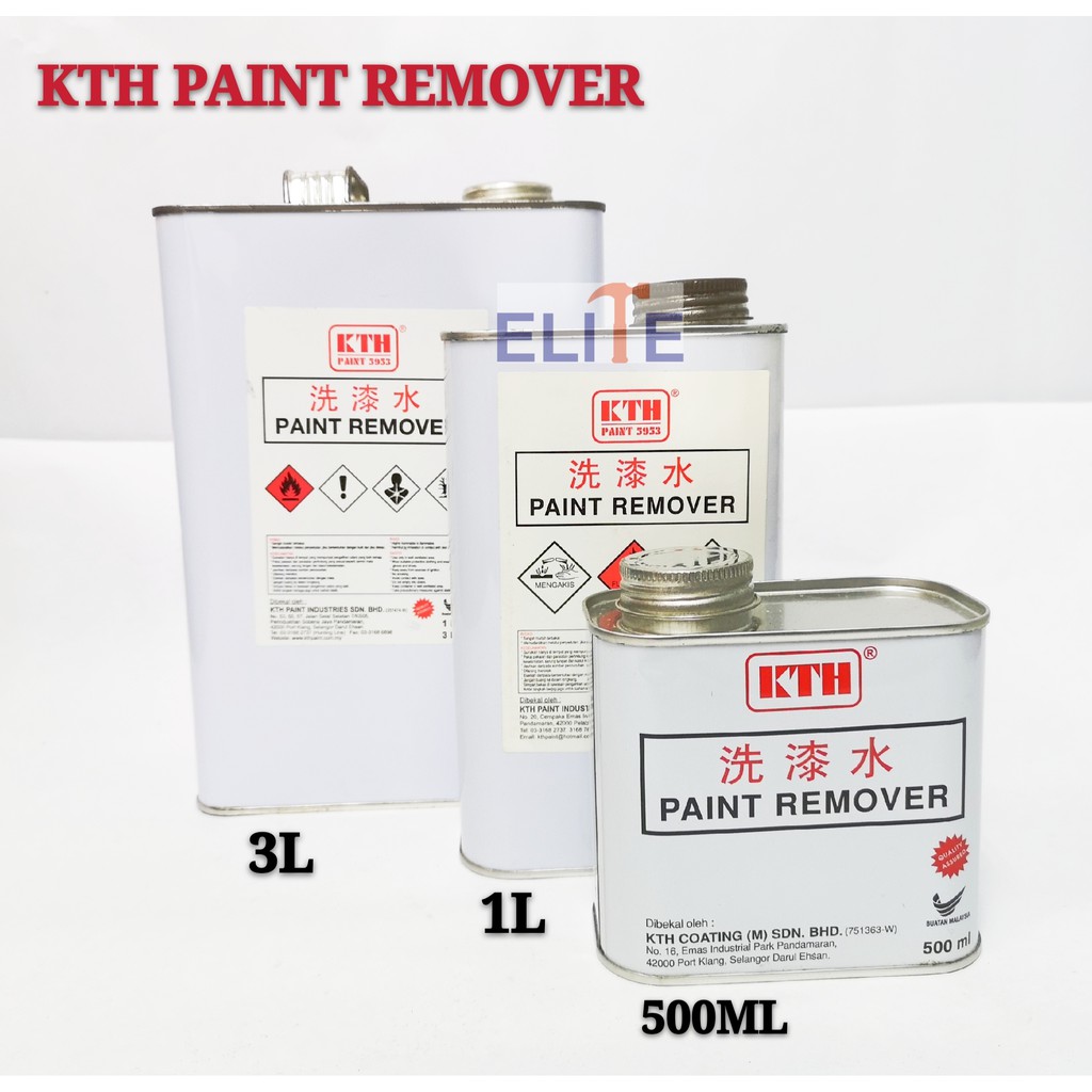 KTH Paint Remover (500ml, 1l, 3l) | Shopee Malaysia