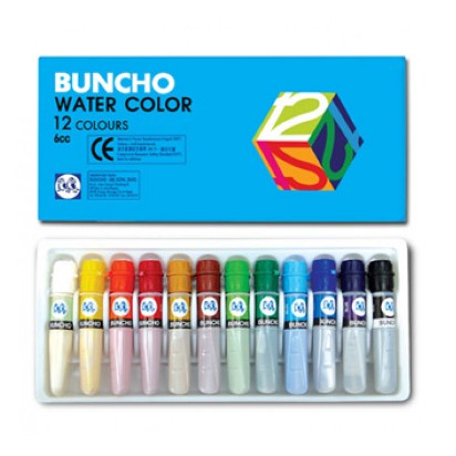 Poster Color / Water Color 12 Colors 6cc/Warna Air/ Watercolor Set ...