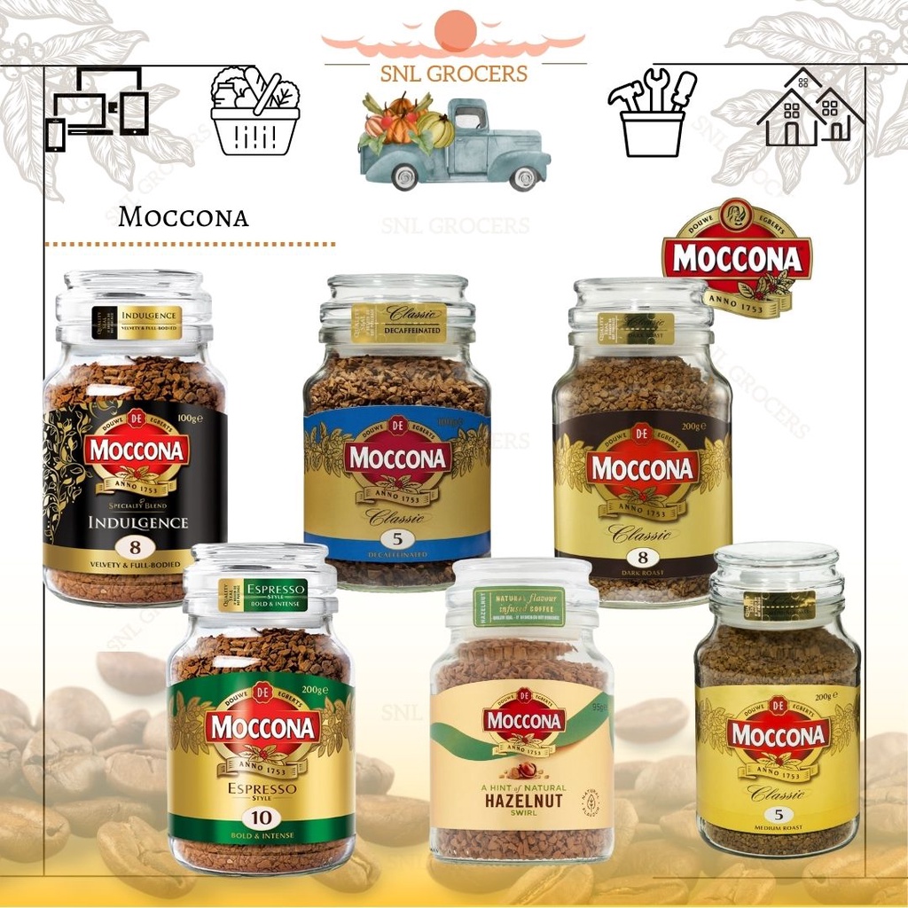 [NLD] Moccona Premium Instant Coffee Classic ASSORTED (50G / 95g / 100G / 200G) | Shopee Malaysia