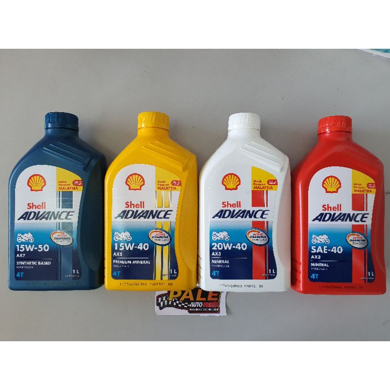 4T SHELL AX3/AX5/AX7 100% ORIGINAL MALAYSIA🇲🇾 | Shopee Malaysia