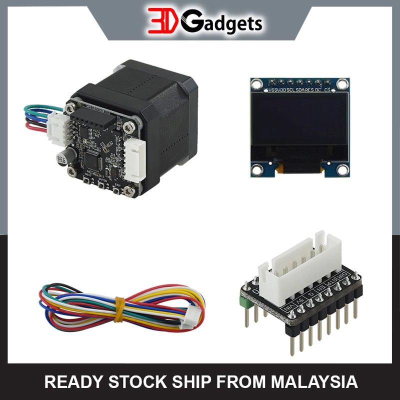 STM32 Closed Loop 42 Stepper Motor MKS SERVO42B Servo Motor with Motherboard Adapter + OLED ...