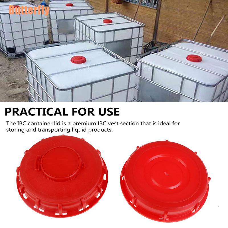 Butterfly（@） Red IBC Lid Water Liquid Storage IBC Tank Fitting Plastic ...