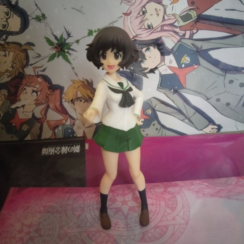 (READ DESCRIPTION) ANIME FIGURE girls und panzer yukari akiyama Figure ...
