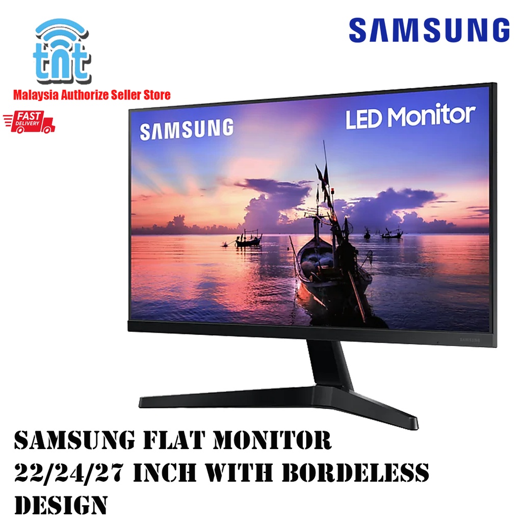 SAMSUNG MONITOR IPS LED 75Hz 5ms 27 INCH F27T350FHE | Shopee Malaysia