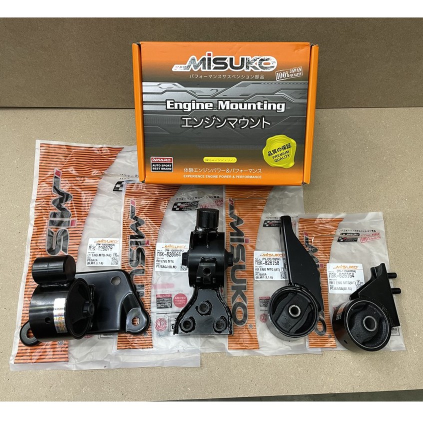 ENGINE MOUNTING SET - PROTON SAGA BLM (AUTO) SET-090 MISUKO | Shopee Malaysia