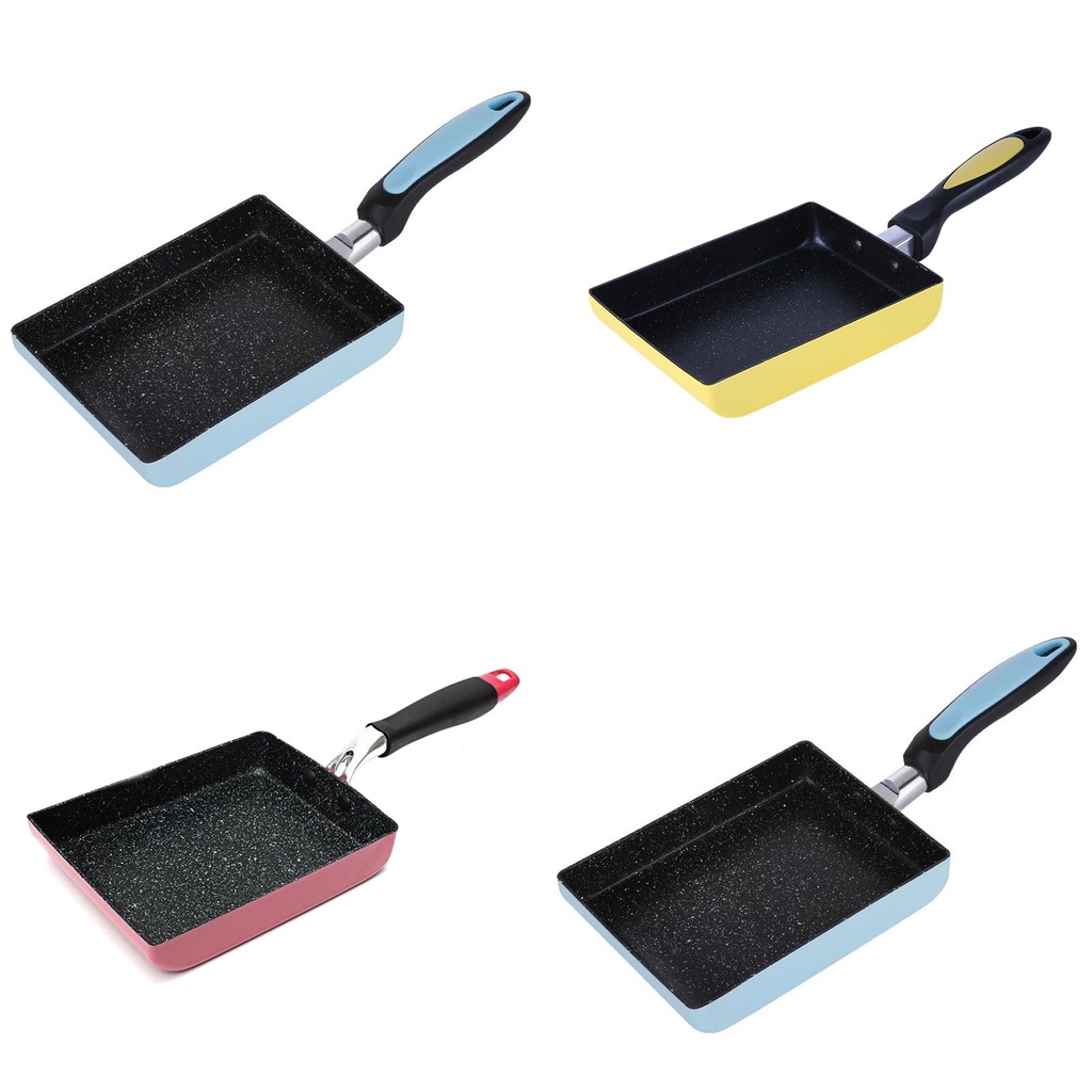 Ayako Omelette Pan Cooking Tools Non-stick Frying Pan 13 x 18cm ...