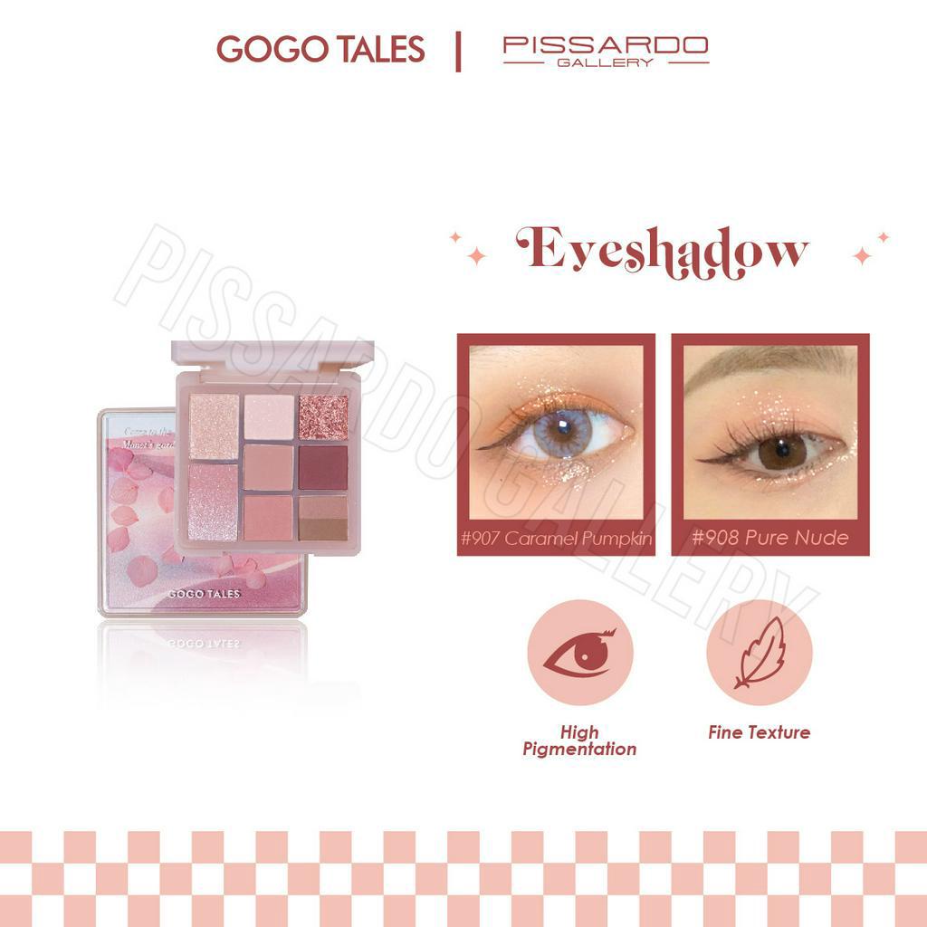 【GOGO TALES Eyeshadow Palette】Secret Garden Eyeshadow Palette - 9 ...
