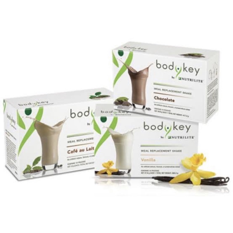 bodykey Meal Replacement Product Coffee Chocolate Vanilla Flavor 14 ...