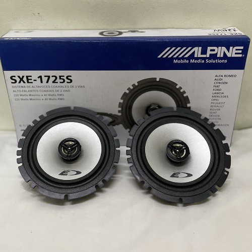 ALPINE SXE-1725S 6.5” / 16CM 2 WAY COAXIAL SPEAKERS | Shopee Malaysia