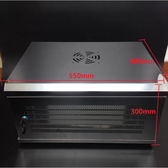 6u Stainless Steel wall mount Rack sever rack cctv box cabinet lock ...