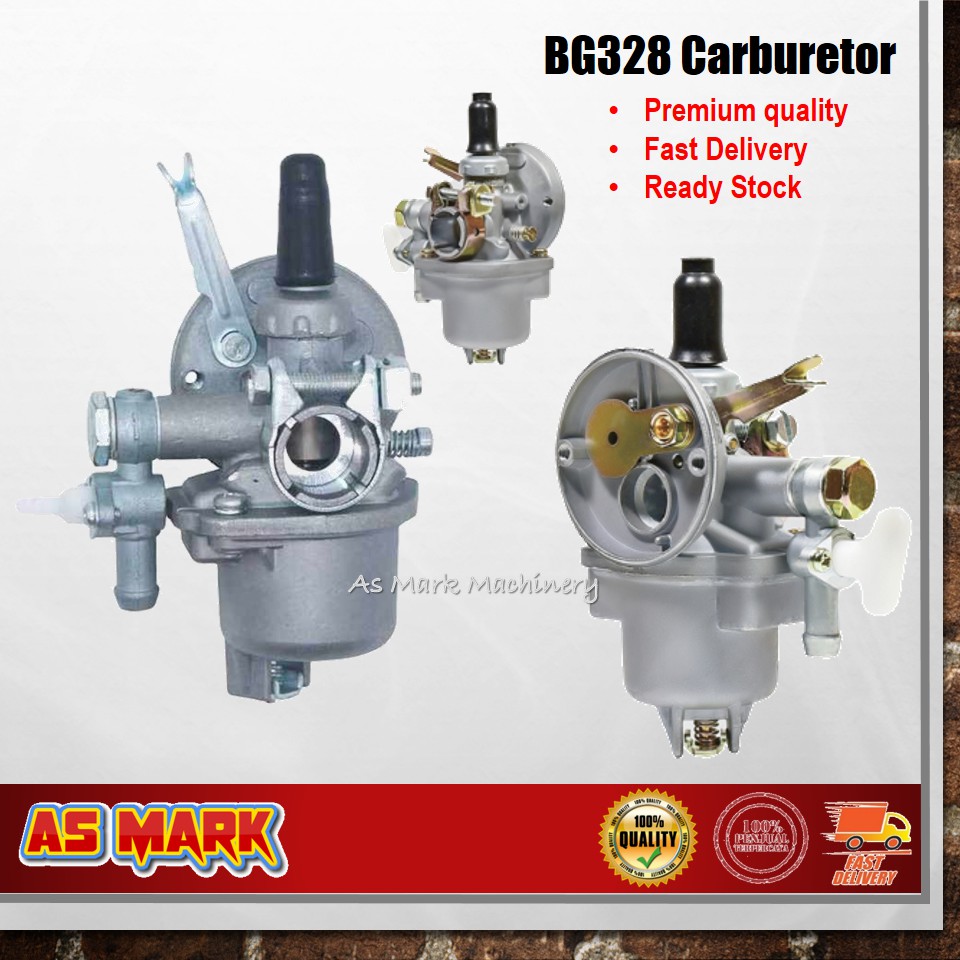 [READY STOCK]Carburetor BG328(New) PRO 338 ECO348 Brush Cutter Mesin ...