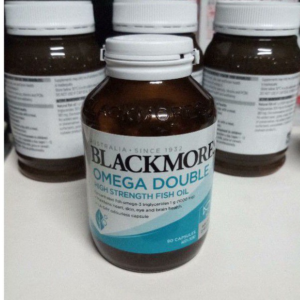 (exp. 1/2024) blackmores omega double high strength fish oil 90 Tablets ...