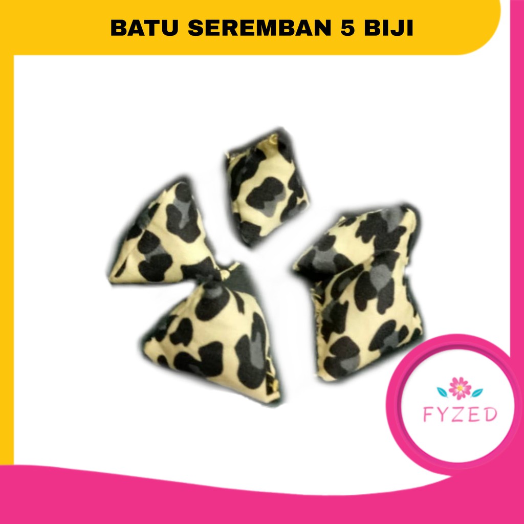 BATU SEREMBAN 5 BIJI (READY STOCK) MAINAN TRADISI | Shopee Malaysia