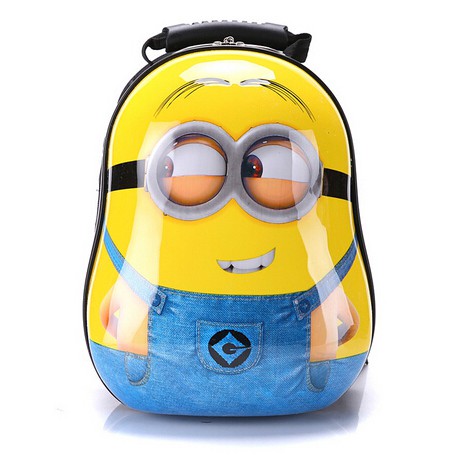 [READY STOCK] KIDS HARD SHELL BAGPACK (MINION) | Shopee Malaysia
