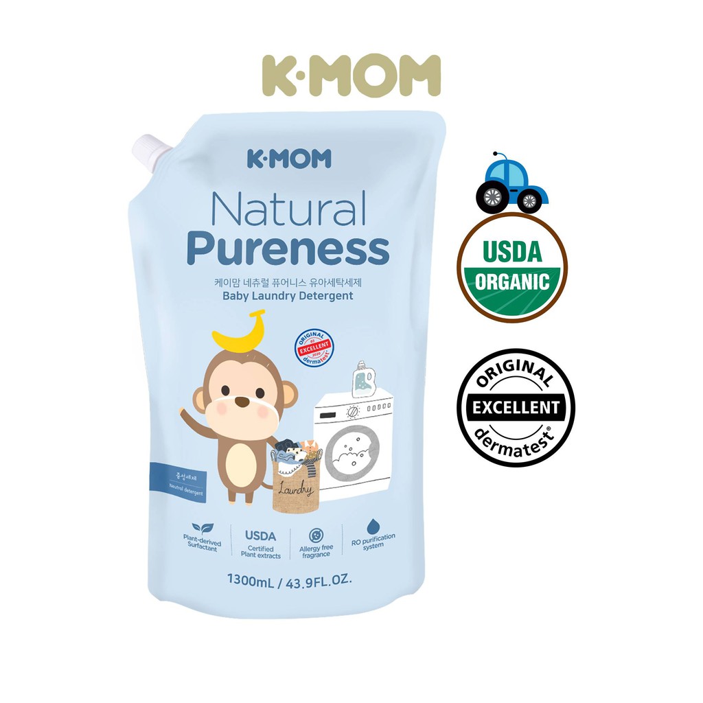 K-MOM Baby Laundry Detergent Refill 1300ml KMOM | Shopee Malaysia