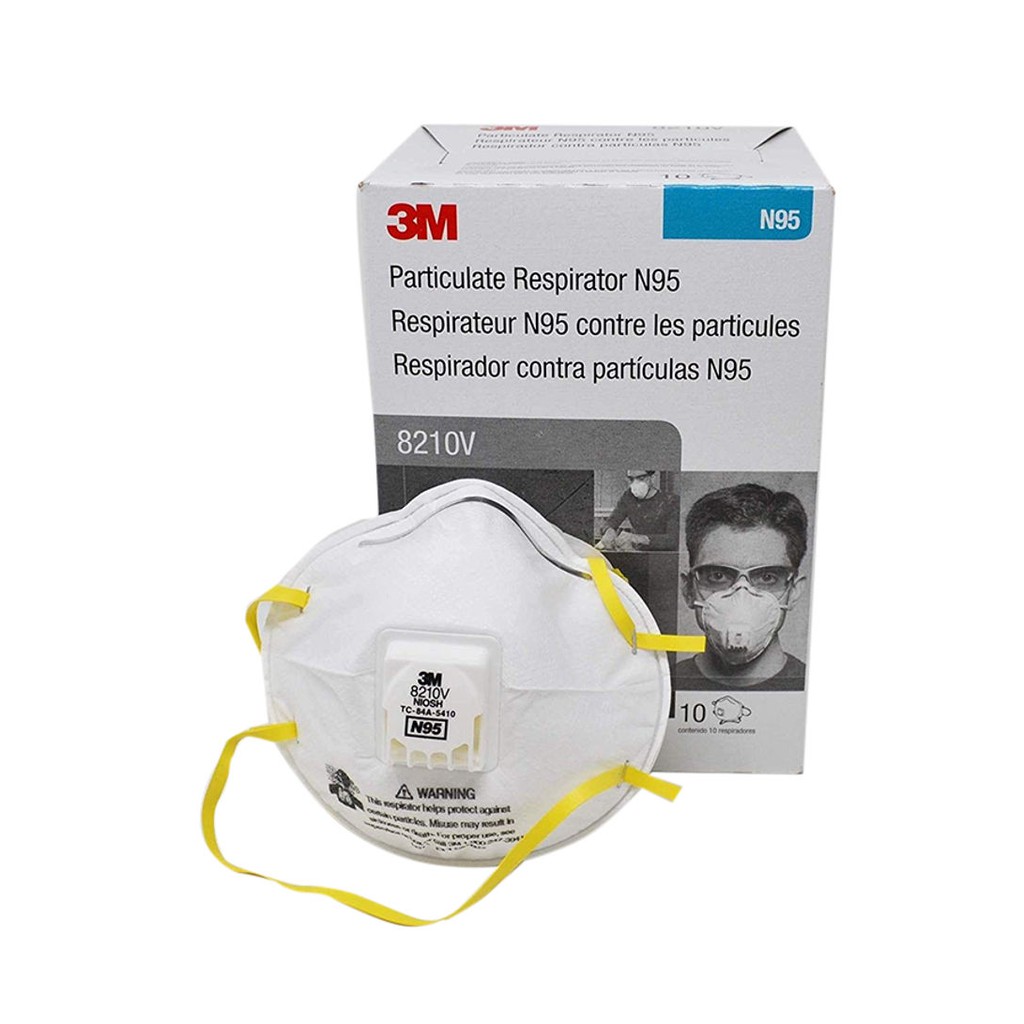 3M N95 Mask Particulate Respirator (10pcs/Pack) 8210V ORI | Shopee Malaysia
