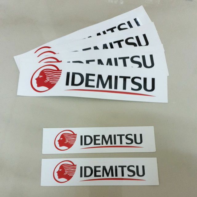 Original Sticker From IDEMITSU | Shopee Malaysia