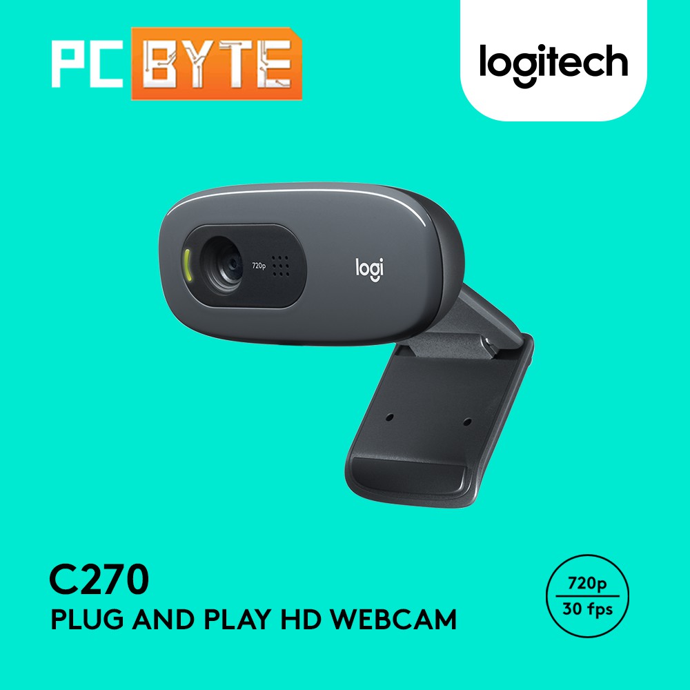 Logitech C270 HD 720P Webcam | Shopee Malaysia