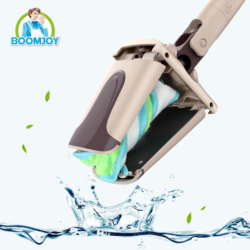 BOOMJOY X Shape Flat Mop HandFree Self-Wringing | Shopee Malaysia