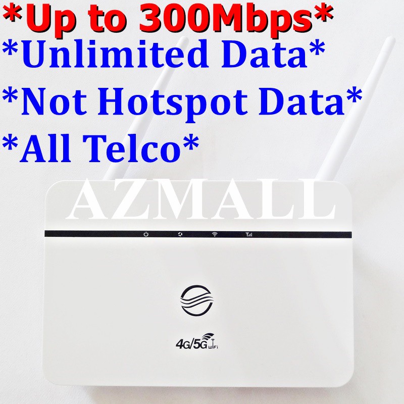 (Unlocked Unlimited Hotspot) Modified 4G LTE Cat4 CPE RS860 Smart ...
