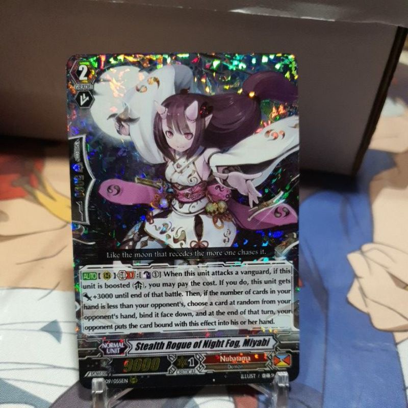 STEALTH ROGUE OF NIGHT FOG, MIYABI RRR VSS09 CARDFIGHT VANGUARD ENGLISH | Shopee Malaysia