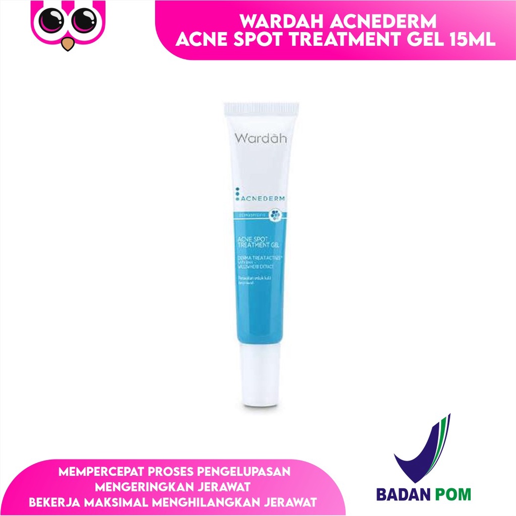 Wardah ACNEDERM ACNE SPOT TREATMENT GEL 15ml | Shopee Malaysia