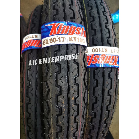 (80/90-17) TYRE MOTORCYCLE KINGSTONE NORTON (KT100)(TUBE TYPE) TAYAR ...