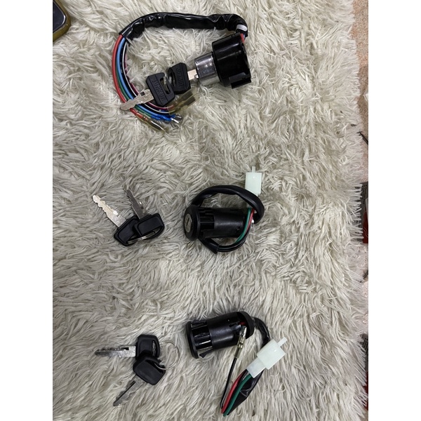 HONDA 70 c70 gbo gboj gbo-j MAIN SWITCH SET KEY lock SET SUIS KUNCI SET ...