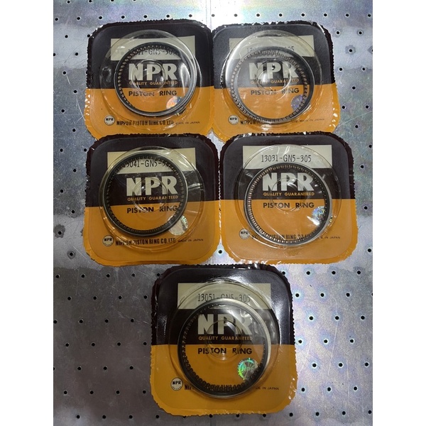 NPR EX5 PISTON RING 💯 MADE IN JAPAN STD-1.00 | Shopee Malaysia