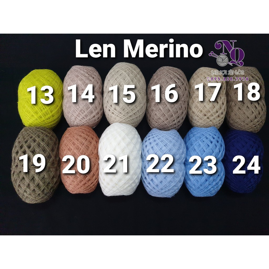 Merino wool (color chart 2) | Shopee Malaysia