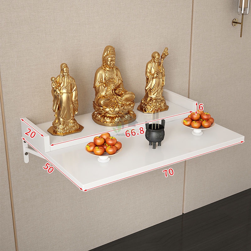 Console table New Chinese Style Table Wall-Mounted Buddha Shrine Buddha ...