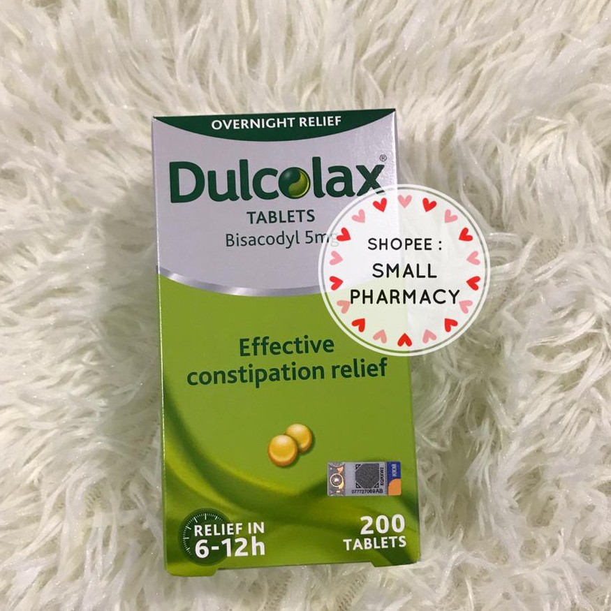 DULCOLAX TABLETS STRIP 5MG 20s / 30s / 200s | Shopee Malaysia
