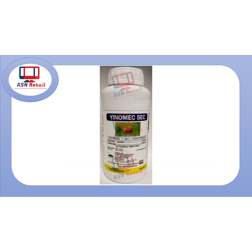 500mL Yi Nong Yinomec 5EC insecticide Abamectin 5% for red mites spider ...