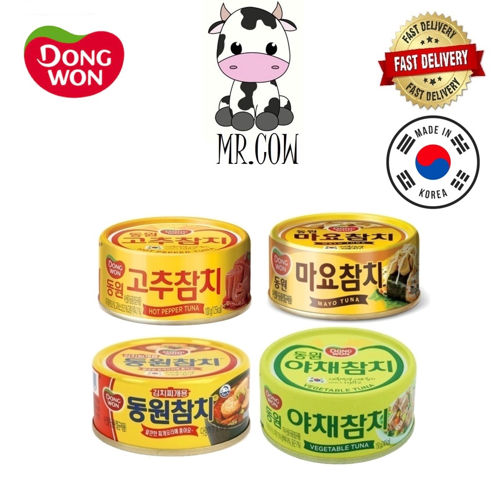 DongWon Hot Pepper Tuna vegetable tuna Mayonnaise Tuna Kimchi Jjigea Tuna 100~150G | Shopee Malaysia