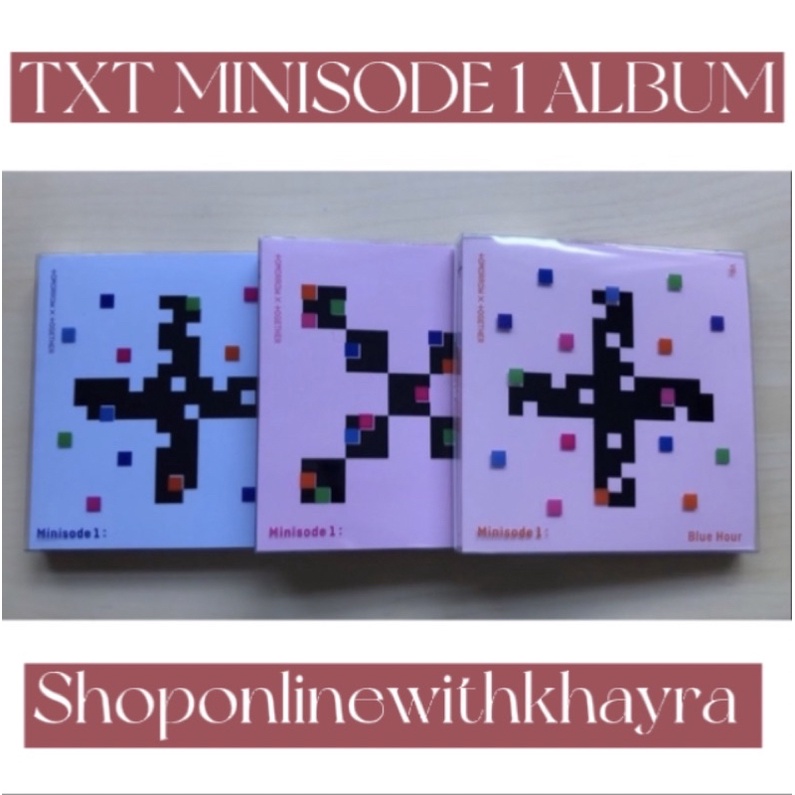TXT ALBUM - MINISODE 1 BLUE HOUR | Shopee Malaysia
