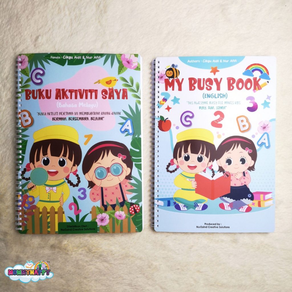 Buku Aktiviti Saya / My Busy Book | Busy book buku aktiviti untuk kanak ...