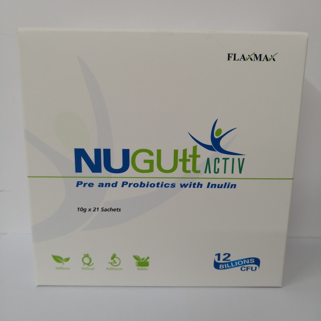 NUGUtt ACTIV Pre and Probiotics with Inulin (10g x 21 sachets) | Shopee ...