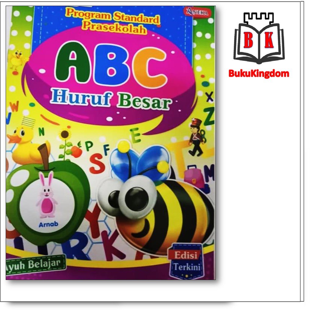 Buku Aktiviti / Latihan Prasekolah Preschool Activity Book abc 123 Jawi ...
