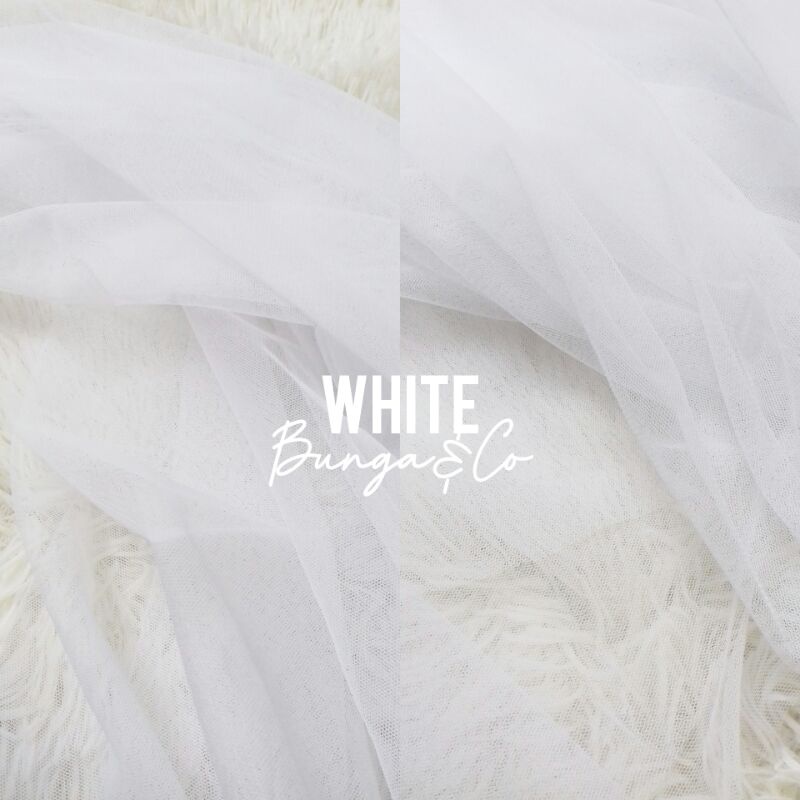 Veil plain /long veil/veil nikah labuh/veil pengantin /wedding veil ...