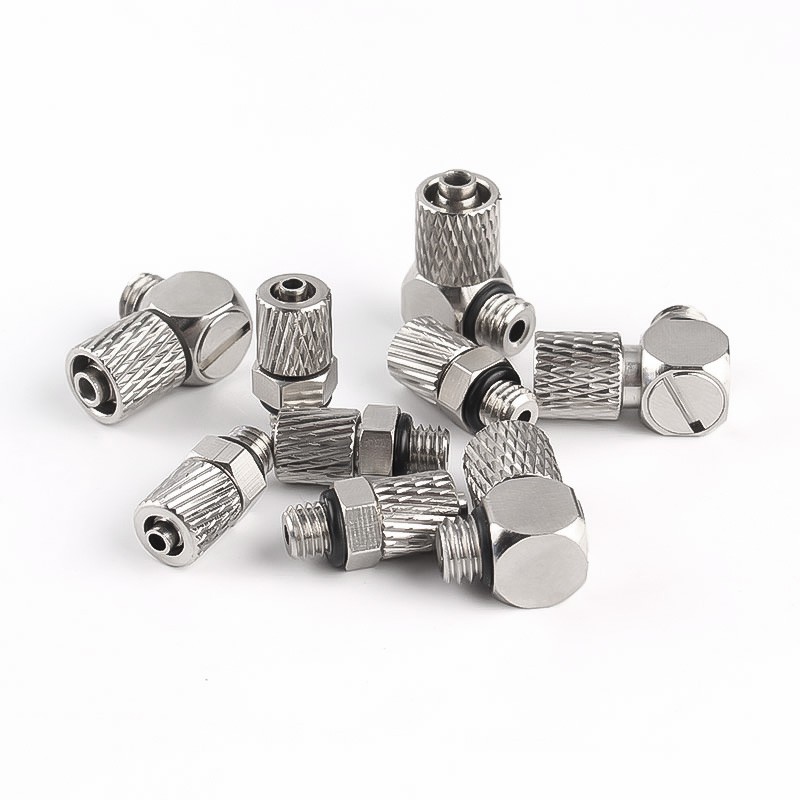WX-KPC KPL Male Thread M3 M4 Air Tube OD Mini Pneumatic Pipe Connector ...