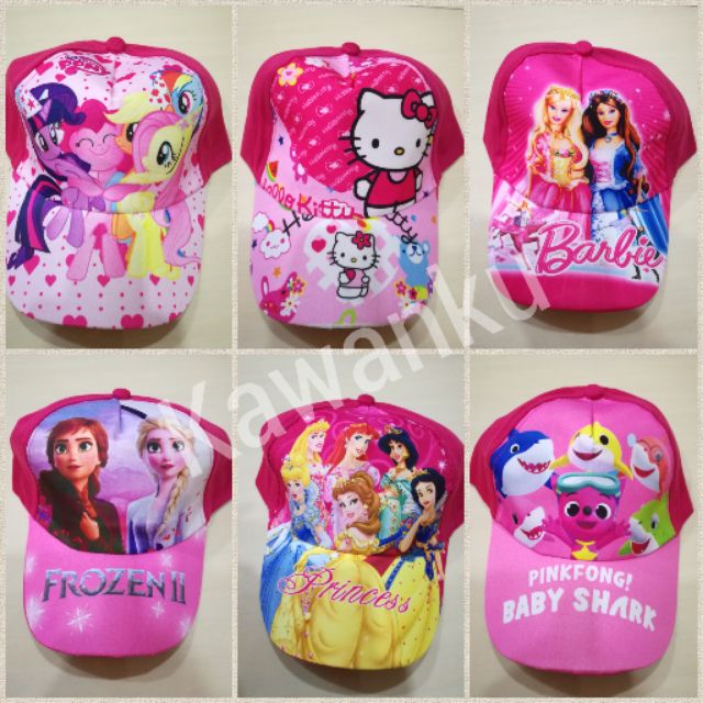 12 design Topi Kanak-kanak, Kids Caps, Frozen | Shopee Malaysia
