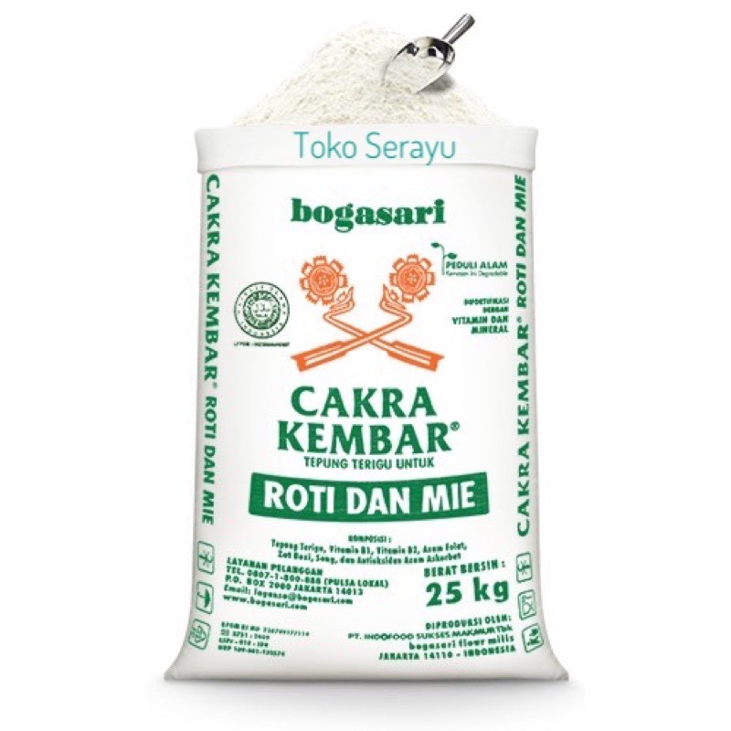 Twin Chakra Wheat Flour 500gr | Shopee Malaysia