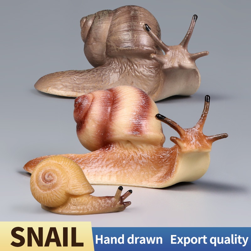 Simulated Insect Model Animal Snails Insect Toys Action Figures Decoration Collection Education ...