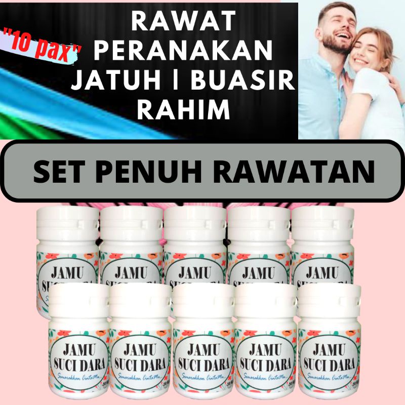 ORIGINAL💯🔥PROMO 10 botol💥 rawat Peranakan Kembang | sengugut | Keputihan | Tombong | set Rawatan ...